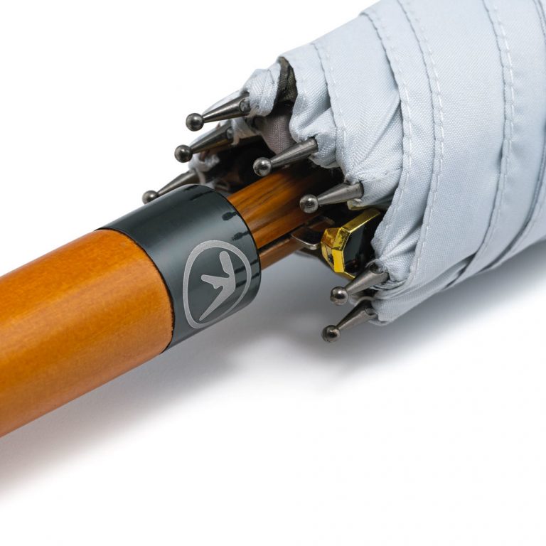 Parts of an umbrella labelled diagram - The Umbrella Workshop