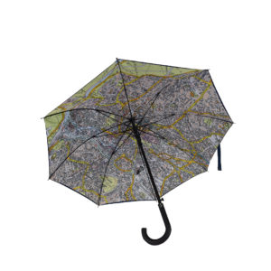 Printed Internal Maps on Umbrellas | The Umbrella Workshop