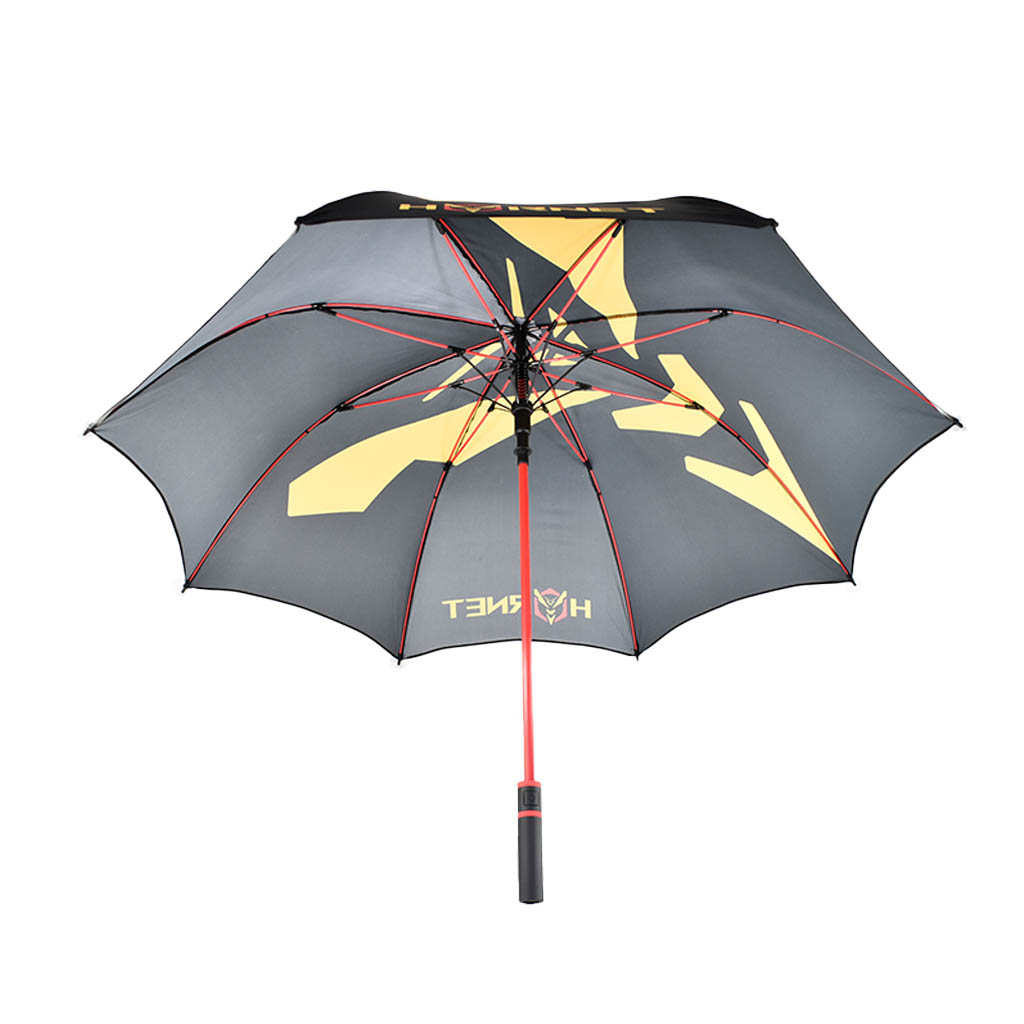 Wasp Style Custom Umbrella with Red Frame | Branded Umbrellas | Custom ...